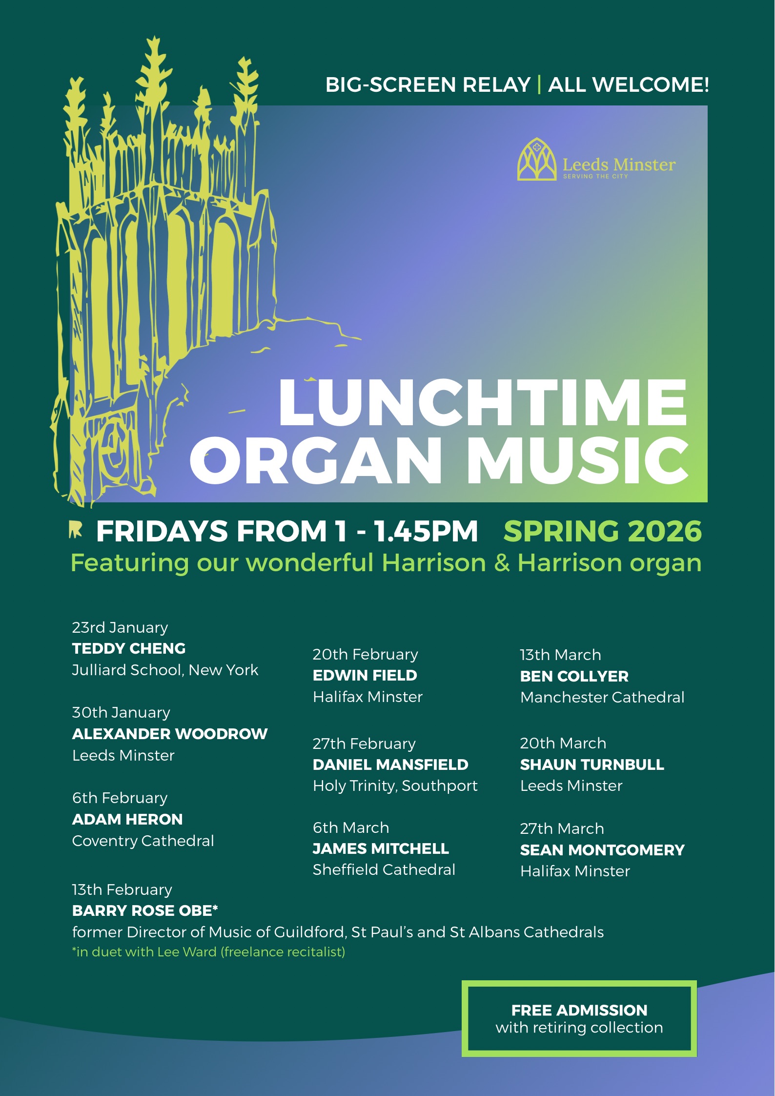 Organ Recitals - Leeds Minster